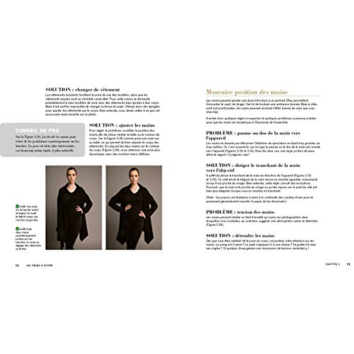 Maîtriser l'art de poser - Faire ressortir chaque modèle sous son meilleur jour