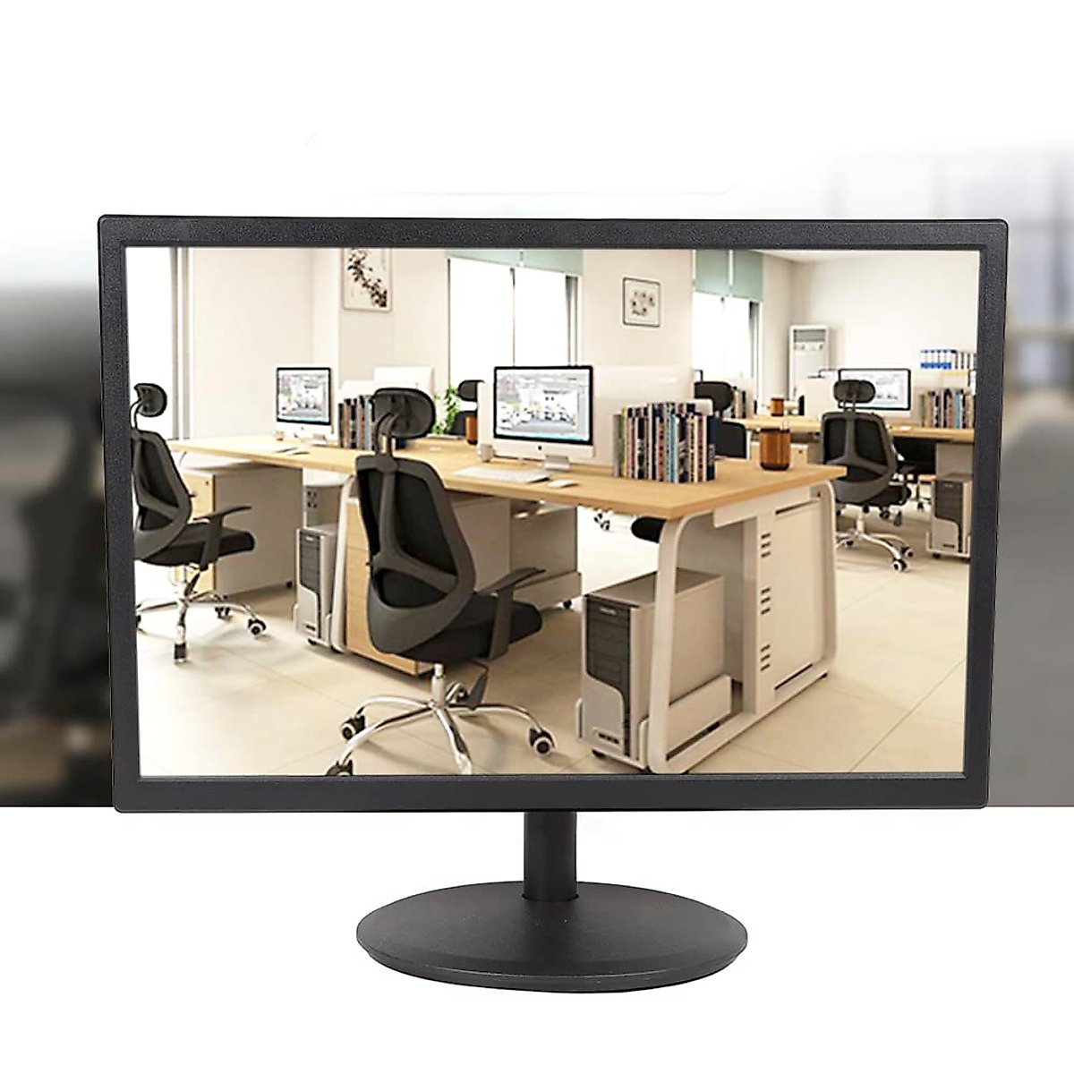KIOPOWQ 19" LED Monitor 1440×900 Resolution with RGB, VGA, HDMI, USB Interface, Cash Register POS System for Small Business, Desktop Monitor for POS, PC, Client, Retail, Bar