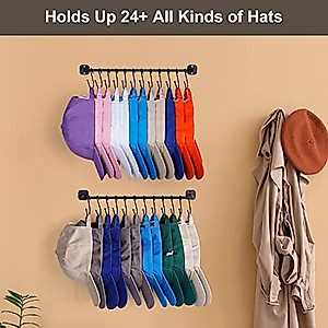 HYDERMUS Hat Rack for Wall
