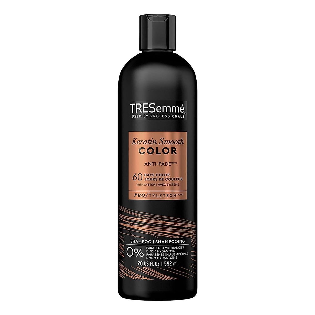 Tresemme Shampoo Keratin Smooth Color 20 Ounce (592ml) (Pack of 3)