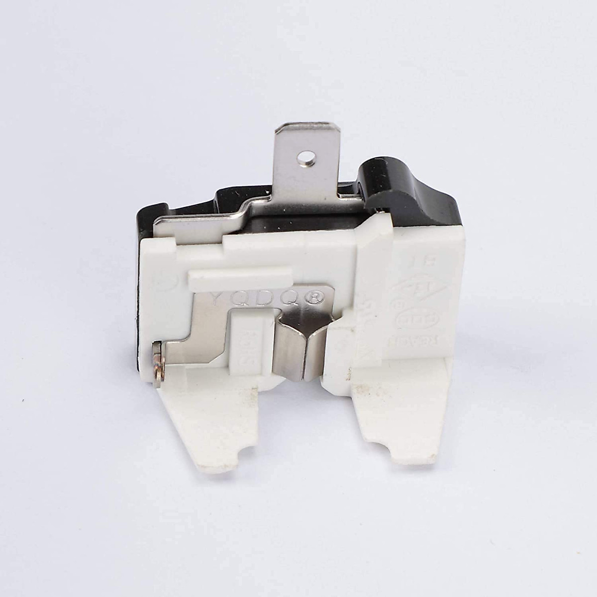 QP2-4R7 1Pin Refrigerator PTC Starter Relay and 6750C-0005P Refrigerator Overload Protector for LG Refrigerator Compressor,2 Pieces in Total