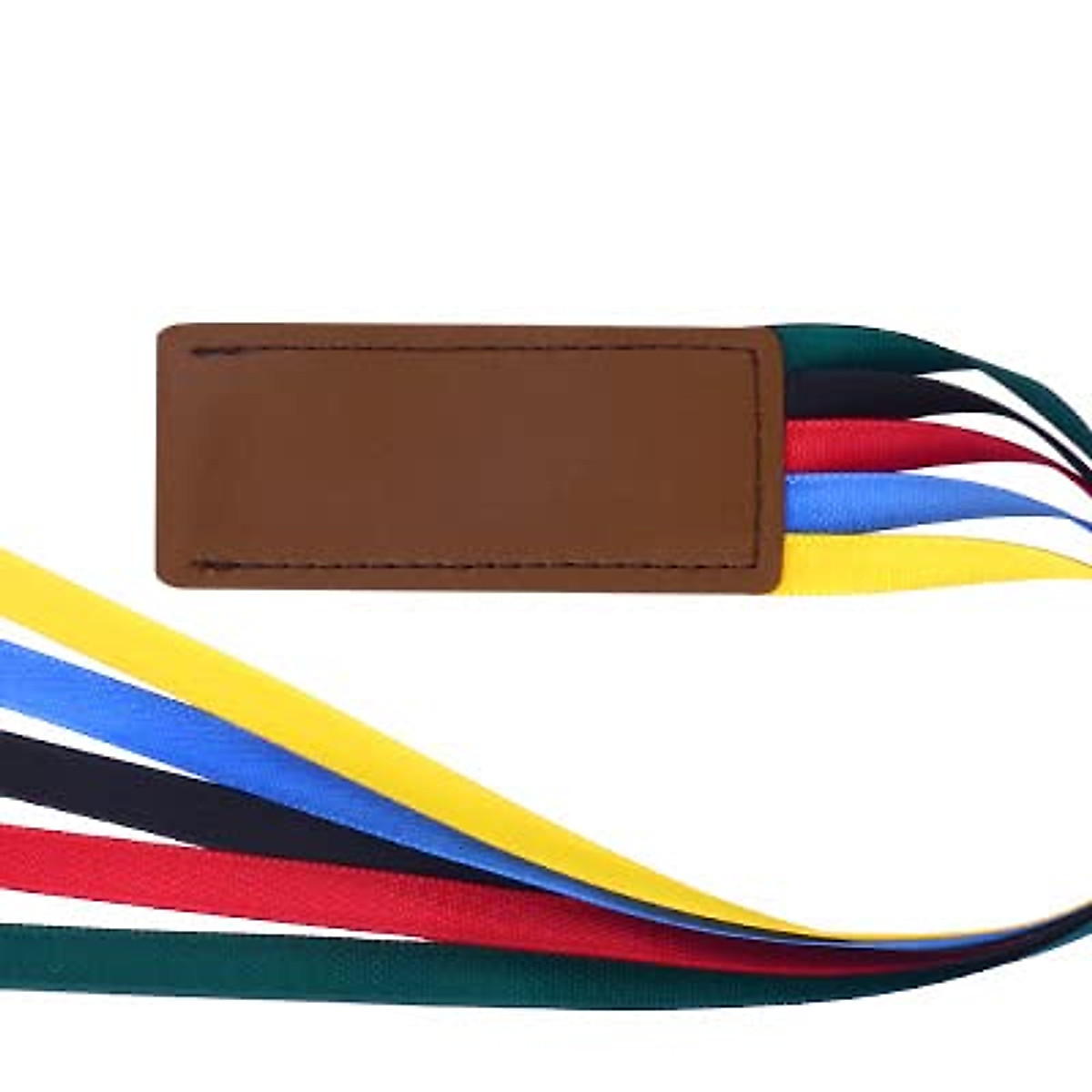 Bible Bookmark, 2 Pcs Personalized Leather Bookmark with Text, with Colorful Ribbons Bookmark for Books (2)