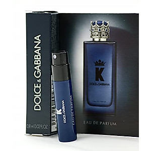 Dolce & Gabbana K Eau De Parfum Vial Spray for Men 0.02 Ounce