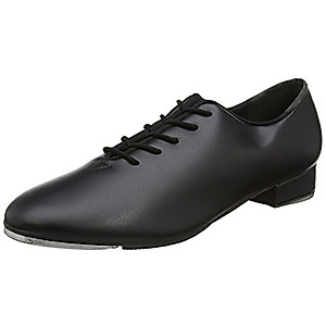 So Danca TA05 Black Lace Up Tap Shoe (Adult US 9.5)
