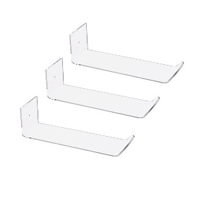 AfooBezos 3 Pack Clear Acrylic Headband Organizers And Storage for Hairbow Organization for Girls Women