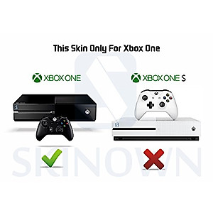 SKINOWN Golden Skin Gold Sticker Vinly Decal Cover for Xbox One(XB1) Console and 2 Controller with 1 Kinect Skins