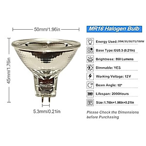 MR16 Halogen Lamp (35W)