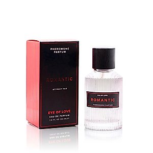 Eye Of Love Romantic Pheromone Cologne for Men - Exudes Confidence & Charm - 50ml Deluxe Parfum - Amplify Your Natural Allure with Long-Lasting Fresh Scent