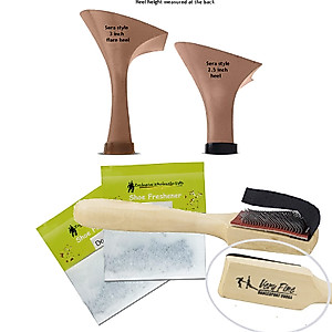 Women's Ballroom Dance Shoes Tango Wedding Salsa Dance Shoes Blue Snake Sera7017EB Comfortable - Very Fine 2.5" Heel 5 M US [Bundle of 5]