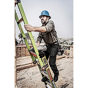 Little Giant Ladders, King Kombo, Professional, 5 Ft. A Frame, 8 Ft. Extension, Fiberglass, Type 1AA, 375 lbs Weight Rating, (13580-001)