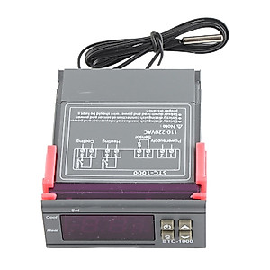 All-Purpose Digital Temperature Controller Cooling and Heating Thermostat Temperature Regulator -50-110℃ STC-1000 ((AC110~220V ))