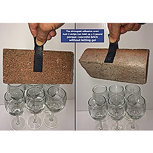 Get a Grip Solutions 16 Get-A-Grip Strips for Stuff That Slips | 48 Square Inches of Coverage | Non-Slip/Anti-Slip Surface Grip | Great for Phone, Laptop, Tablets. Anything That Slips