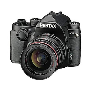 Pentax KP Body Compact Weatherproof DSLR Camera, Silver, 16038