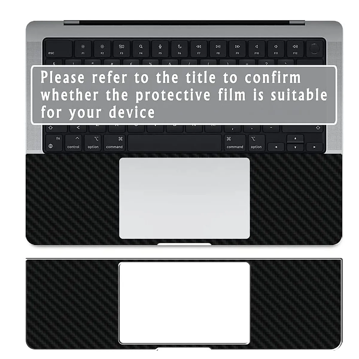 Vaxson 2-Pack Protector Film, Compatible with Toshiba Satellite Radius 12 12.5" Laptop Keyboard Touchpad Trackpad Skin Sticker [ Not Screen Protectors ]