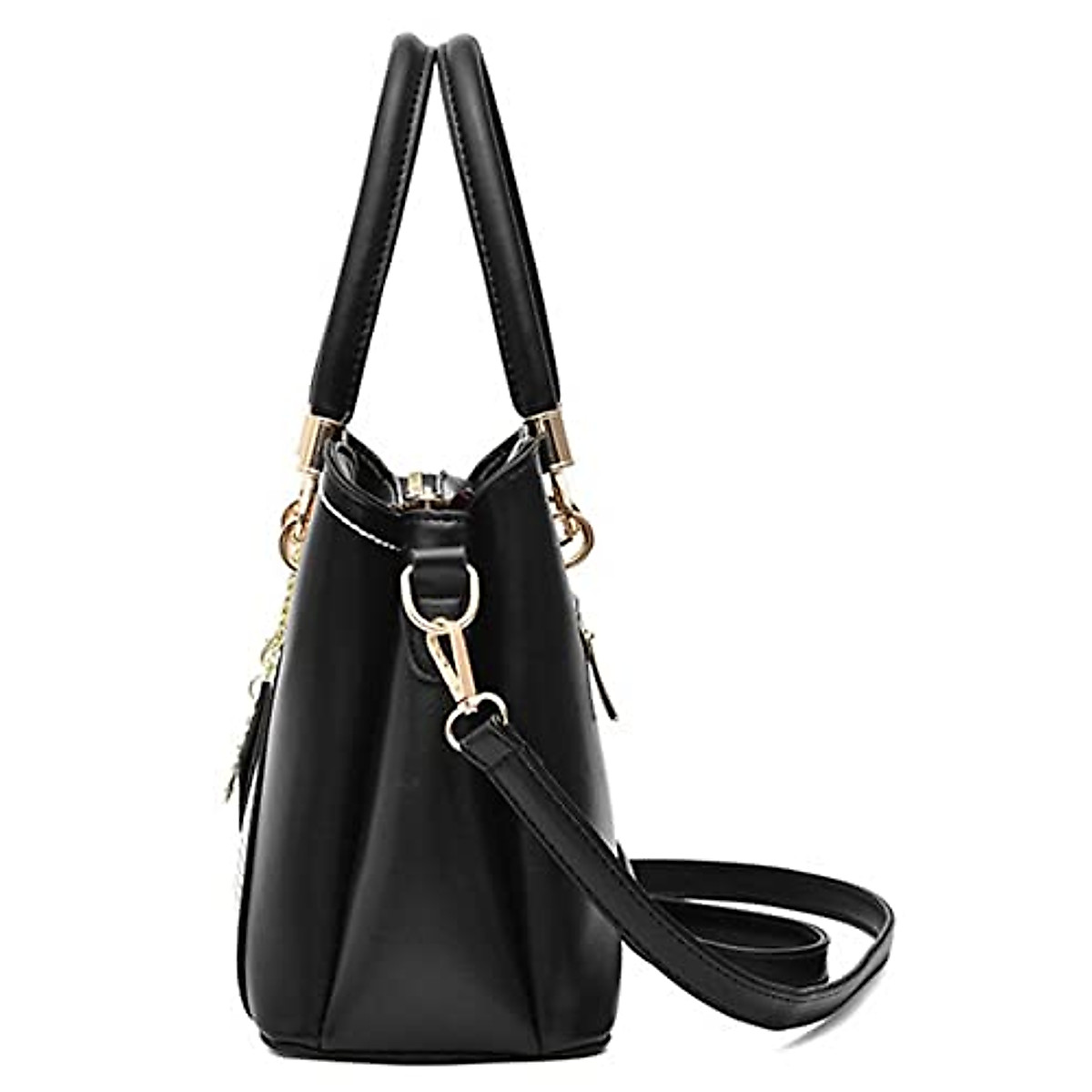 Women Purses and Handbags Stylish Top Handle Bags Crossbody Bags Ladies Satchel Shoulder Bags Tote Bag 2023 Black
