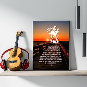Sittin' On The Dock Of The Bay - Otis Redding Music Decor Wall Art, This Wall Decor Music Poster is A Great Print For Music Room, Office Decor, Home Decor, or Room Decor Aesthetic, Unframed - 11x14