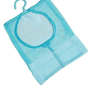 Clothespin Bag Hanging Mesh Storage Bags Bathroom Organizer Multipurpose Sundries Pouch