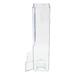 Marketing Holders 4 Pack Brochure Holder with Hardware for 4 Inch Trifolds and 3.5" x 2" Cards Printed Media for Tourist Attractions Gift Shops Retail Flyers Clear Acrylic Wall Mount