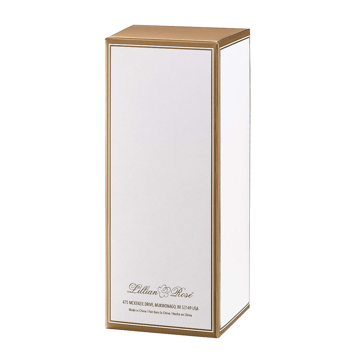 Lillian Rose Mother of Groom Stemless Champagne Wedding Toasting Glass, 1 Count (Pack of 1), Clear