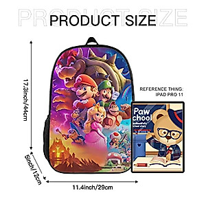 Awetmud Cartoon Cute Backpack Lightweight Large Capacity Laptop Backpack Travel Backpacks For Boys Girls