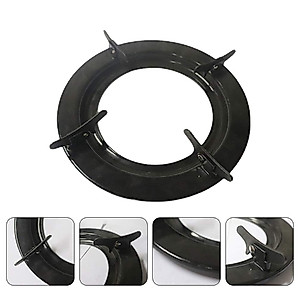 SOLUSTRE 1PC gas stove bracket Wok Support gas stove rack gas trivet wok burner Cooktop Range Pan fry pan replacement stove grates gas cooker rack gas range rack iron milk pot gas