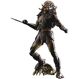 Hiya Toys Predators: Unmasked Berserker Predator 1:18 Scale Action Figure, Multicolor