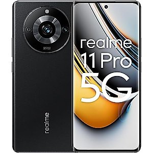 realme 11 Pro 5G Dual 256GB 8GB RAM Factory Unlocked (GSM Only | No CDMA - not Compatible with Verizon/Sprint) Global - Black