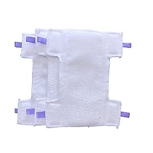Synonymous compatible Shark replacement pads for use with Shark hard floor attachment, Compatible with microfiber Shark dust away pad p200w (3 Pack)