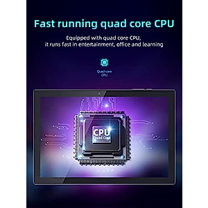 Tablet Android 11, Tablet 10 inch, 2GB RAM+64GB ROM & 512GB Expand, 2+8MP Dual Camera, 2.4G WiFi, Bluetooth, IPS Touch Screen, 6000mAh Battery, Google GMS Certified Tablets Grey