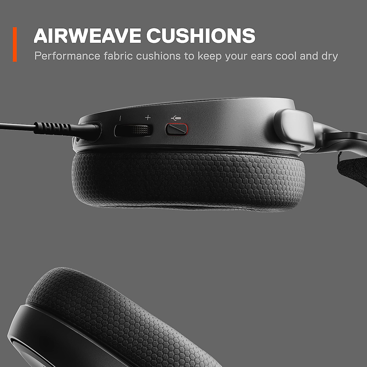 SteelSeries Arctis 3 - All-Platform Gaming Headset - for PC, PlayStation 5, Xbox One, Nintendo Switch - Black