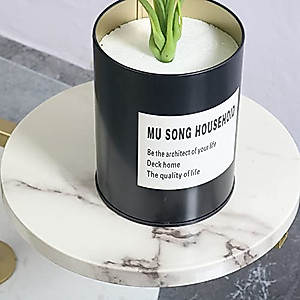 HAINARverS Gold Metal Plant Stand Indoor outdoor, marble 5Tier H49inch Tall Planter Stand Corner Flower Pot Holder multiple Shelves Plant Display for Patio Garden Living Room（5Tier Gold）