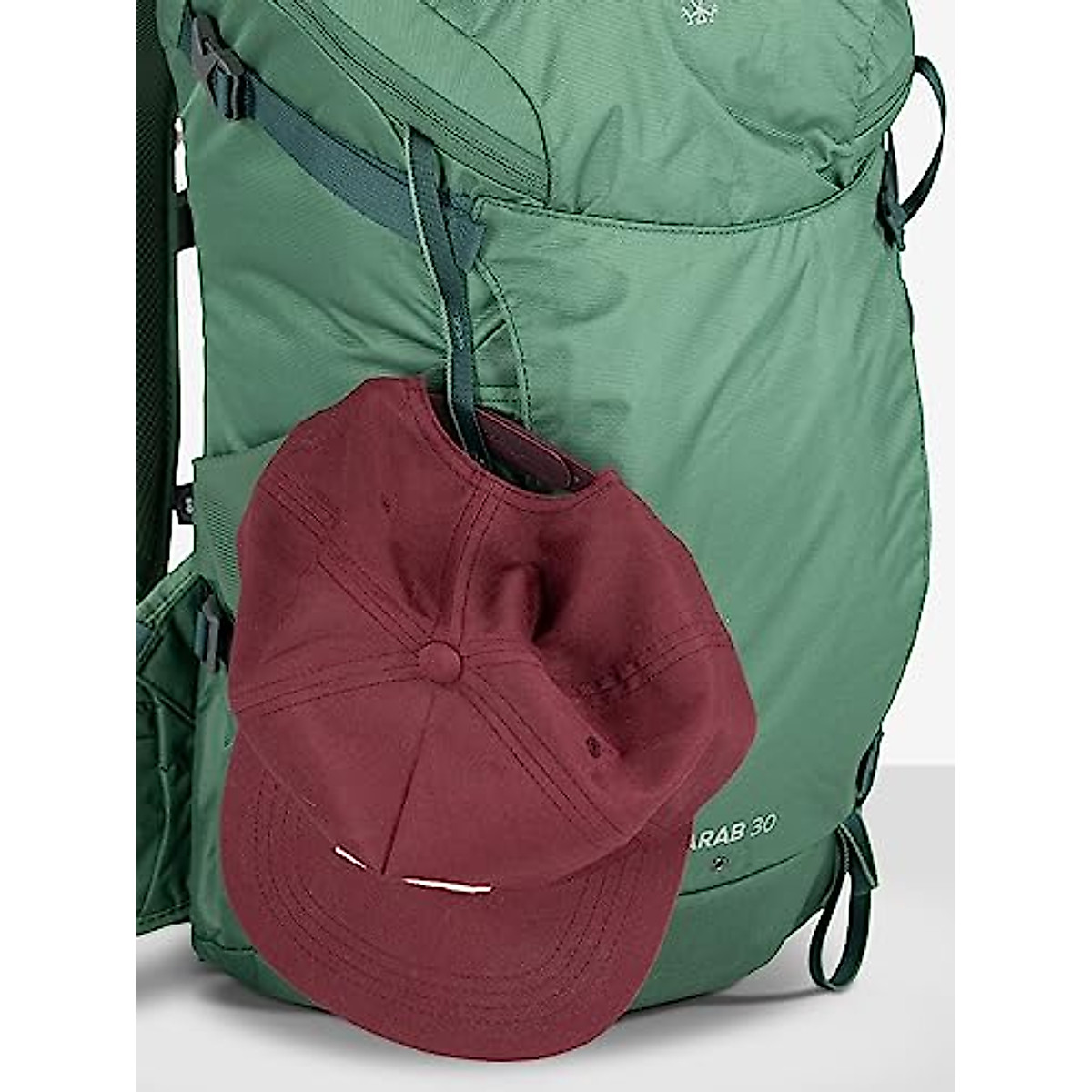 Osprey Skarab 30L Men's Hiking Backpack with Hydraulics Reservoir, Firestarter Orange, One Size