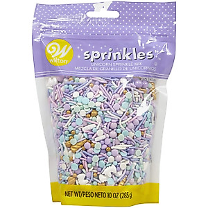 Wilton Purple Unicorn Sprinkles Mix, 10 oz, Non Toxic