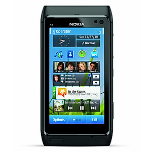 Nokia N8 Unlocked GSM Touchscreen Phone Featuring GPS with Voice Navigation and 12 MP Camera (Gray)