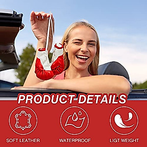 4 Pairs Mini Boxing Gloves Miniature Punching Gloves Holiday Christmas Ornament Hanging Decoration or Souvenir Display for Home and Car Use Mini for Car Hanging Accessories