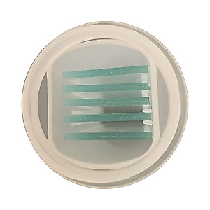 KimLab (Packs of 12)5-Slides Polypropylene Staining Coplin Jar with Thread Screw Cap 60ml