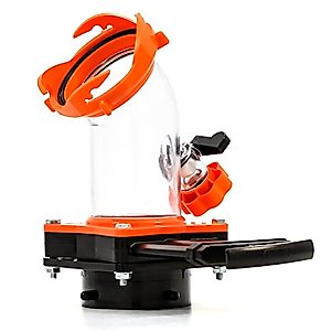 Camco Rhino Blaster RV Tank Rinser with Gate Valve & Backflow Preventer – Camco RV Accessories for Waste Tank Cleaning - Essential Camper Supplies for Odor Control and Sensor Maintenance - (39086)
