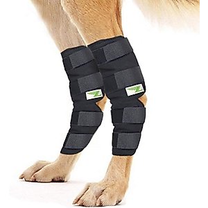 Rear Dog Leg Brace One Pair Heals Hock Joint Wrap Sleeve for Hind Legs(L/Long)