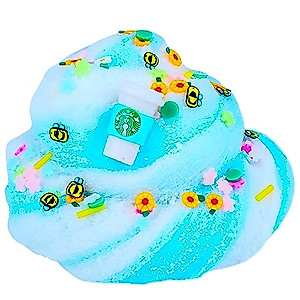 Sky Blue Cloud Slime, Scented Slime Kit for Girls Boys, Super Soft Slime Game, DIY Kids Education Toy, Birthday Gift(7oz 200ML)