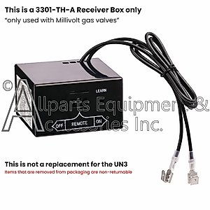 Skytech Receiver Box for 3301 Series Fireplace Remote Controls (SKY-3301-A-RX)