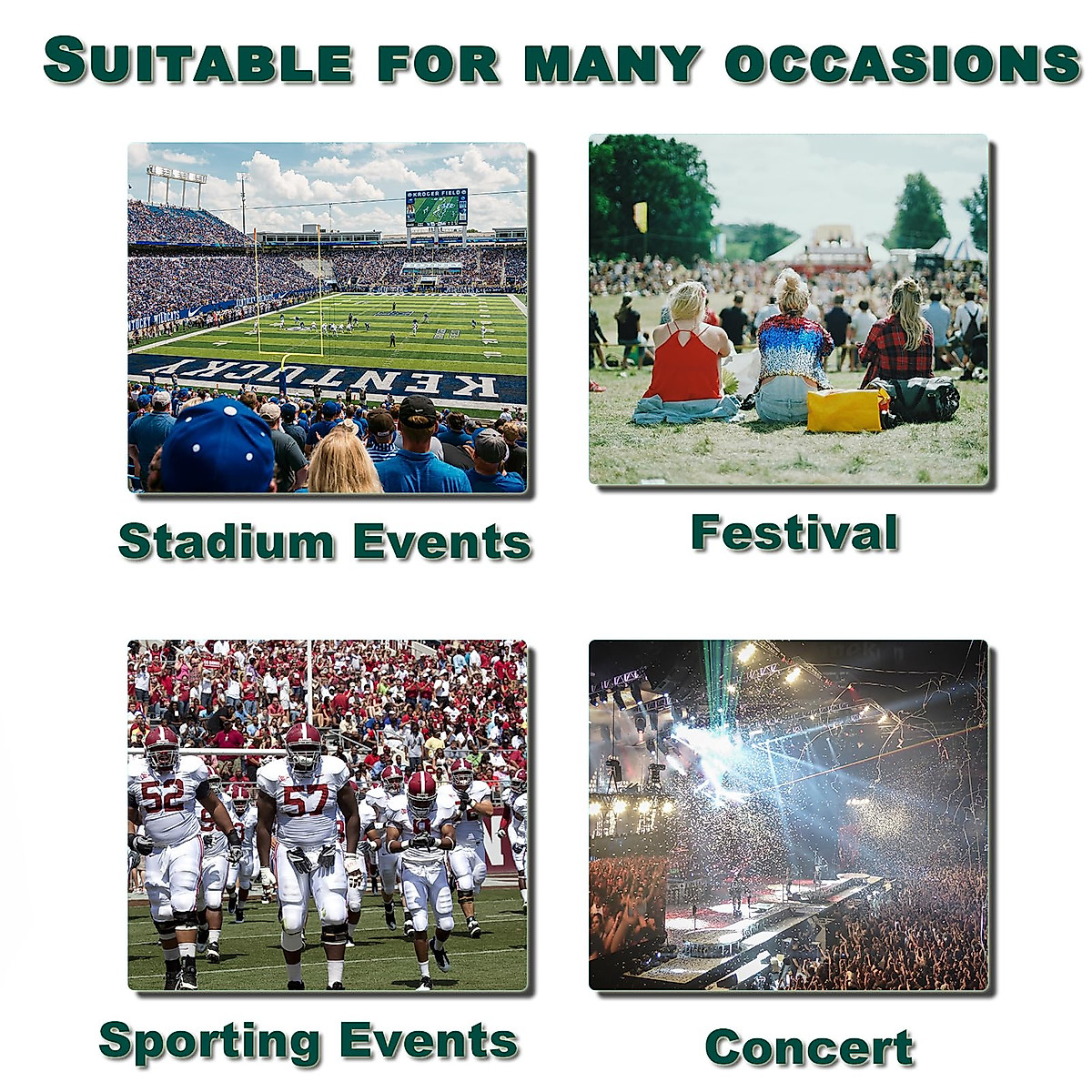 Keepcross Stadium Approved Clear Backpack 12x12x6 for Festival Games Sporting Events Concerts,Small Clear Mini Backpack with Reinforced Straps for Women Girls Men,Black