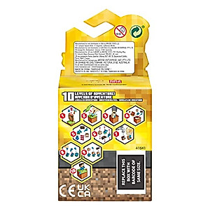 Treasure X Minecraft. Mine, Discover & Craft with 10 Levels of Adventure & 12 Mine & Craft Characters to Collect. Will You find The Real Gold Dipped Treasure?