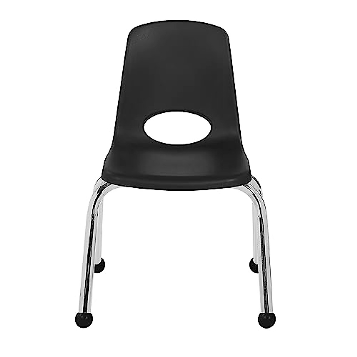 Factory Direct Partners Stack Chair, 12 inch, Black