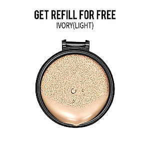 Catkin 3Pcs Makeup Set Includes BB Cream Air Cushion Foundation C02, Matte Lipstick CO157 and Cheek Blush C02