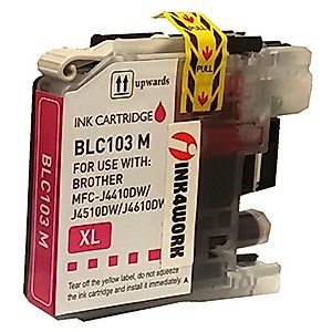 INK4WORK 24-Pack Compatible Replacement for Brother LC103XL LC-103XL Ink Cartridge DCP-J152W MFC-J245 MFC-J285DW MFC-J450DW MFC-J470DW MFC-J475DW MFC-J650DW MFC-J870DW MFC-J875D