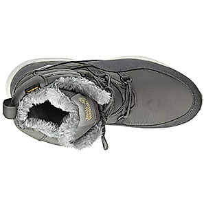 Jack Wolfskin Women's Nevada Texapore High Hiking Shoe Boot, Dark Grey/Light Grey, 9.5