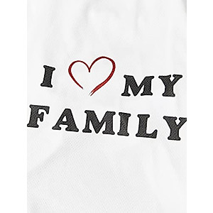 QWINEE Dog Tee Shirt Slogan Graphic Dog T Shirt Soft Stretchy Puppy Shirts Cat Clothes for Small Medium Large Dog Kitten White XS