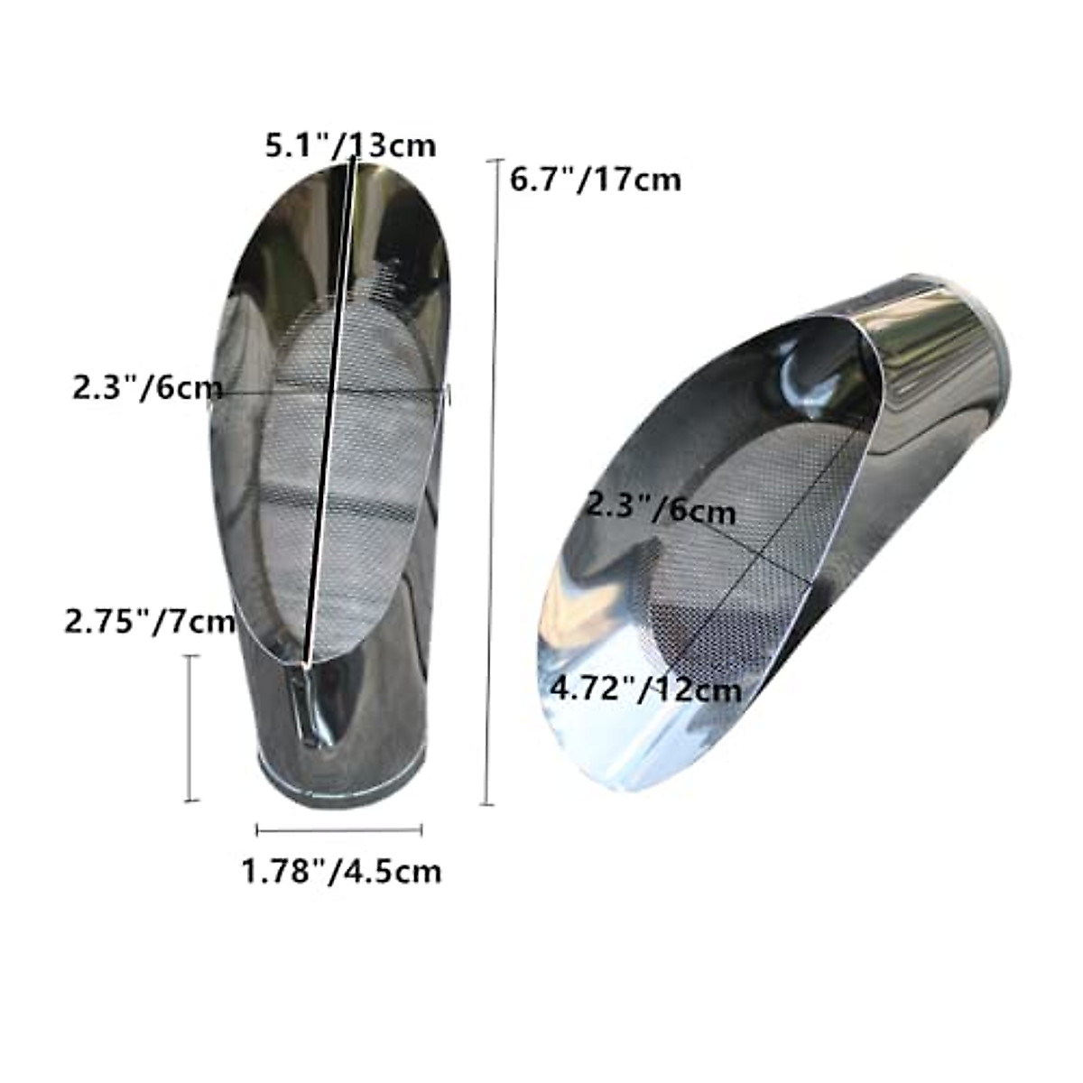 CHALKSEA Garden Sieve, Garden Riddle, Perfect Gardening Tool for Sifting Soil, Stones, Potting Sieve and Compost