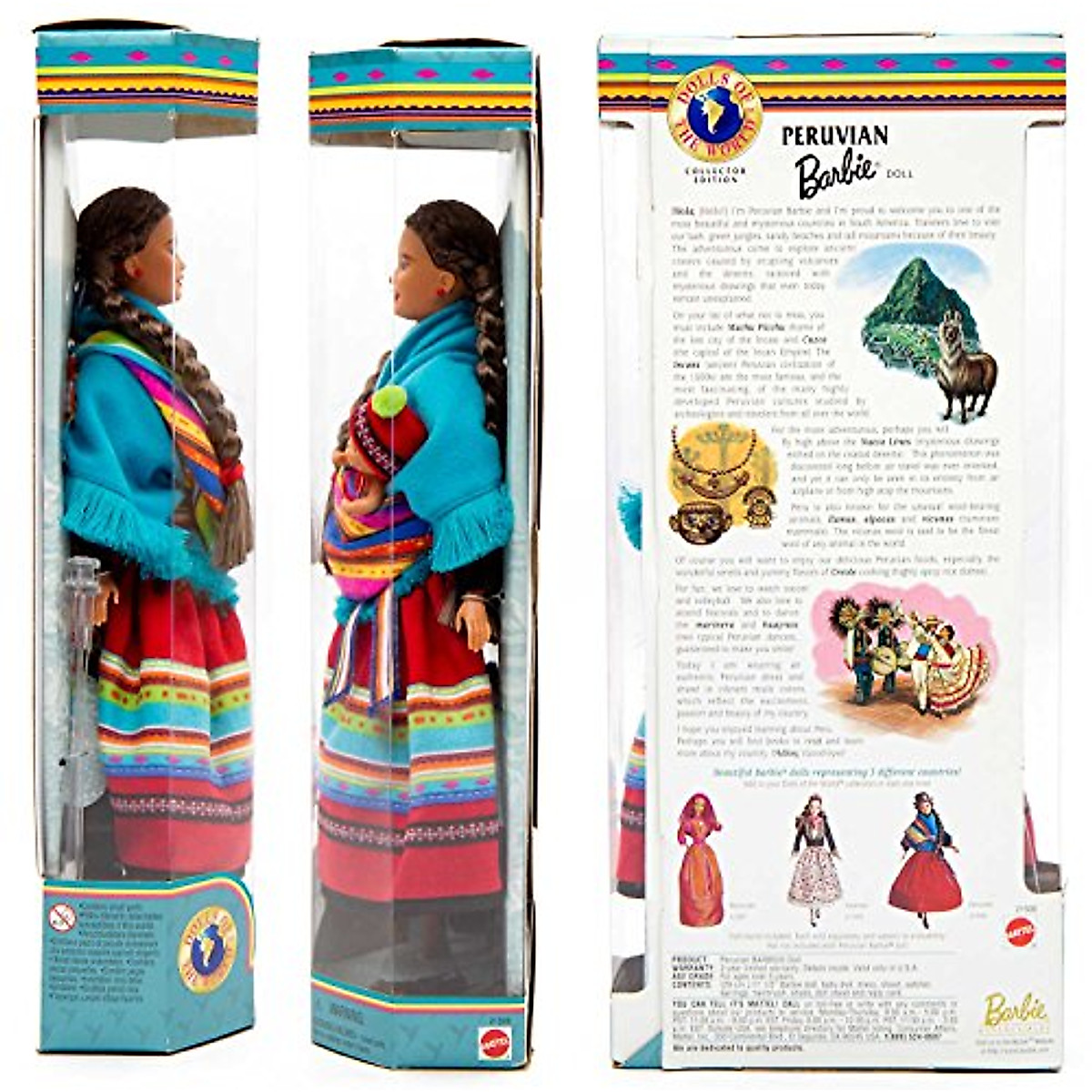 Peruvian Barbie - Dolls of the World Collection - Collector Edition