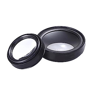 Macro Lens for Mobile Phone Lens Macro Lens for Phone Camera Phone Macro Lens Phone Photography Lens Wide Angle Lens for Phone Smartphone Lens Black Plastic Wide-Angle Lens